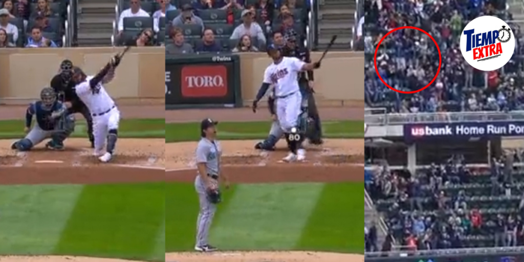 Gary Sánchez batea su primer HR con los Twins con un enorme grand slam